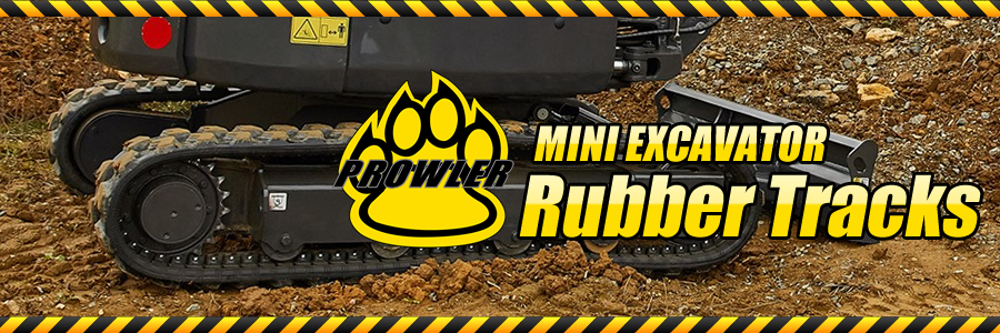 Prowler Premium Grade Mini Excavator Rubber Tracks