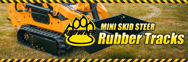 Prowler Premium Mini Skid Steer Aftermarket Rubber Tracks