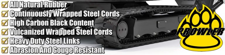 Prowler Premium Grade Mini Excavator Rubber Tracks