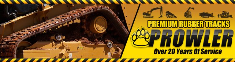 Prowler Rubber Tracks for Construction Equipment