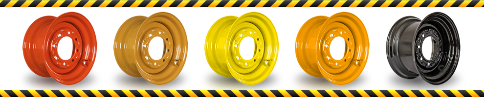 Skid Steer Wheels - 10x16.5 12x16.5 Standard and Heavy Duty