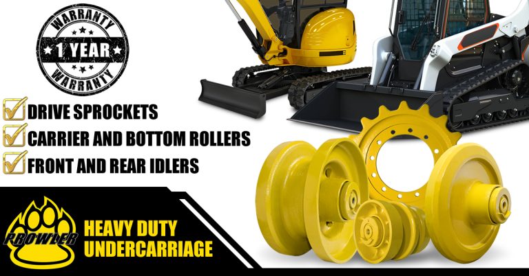 Heavy Duty Undercarriage Parts For Excavators And Track Loaders