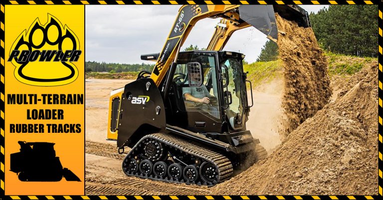 Prowler Multi Terrain Loader MTL Rubber Tracks with Kevlar